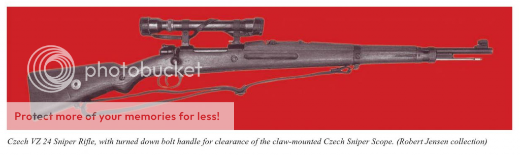 Czech VZ-24 Sniper in Robert Ball's "Mauser Military Rifles of the ...